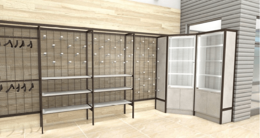 Wall Systems - We Noticed! - CAP Fixtures - Store Fixtures and displays